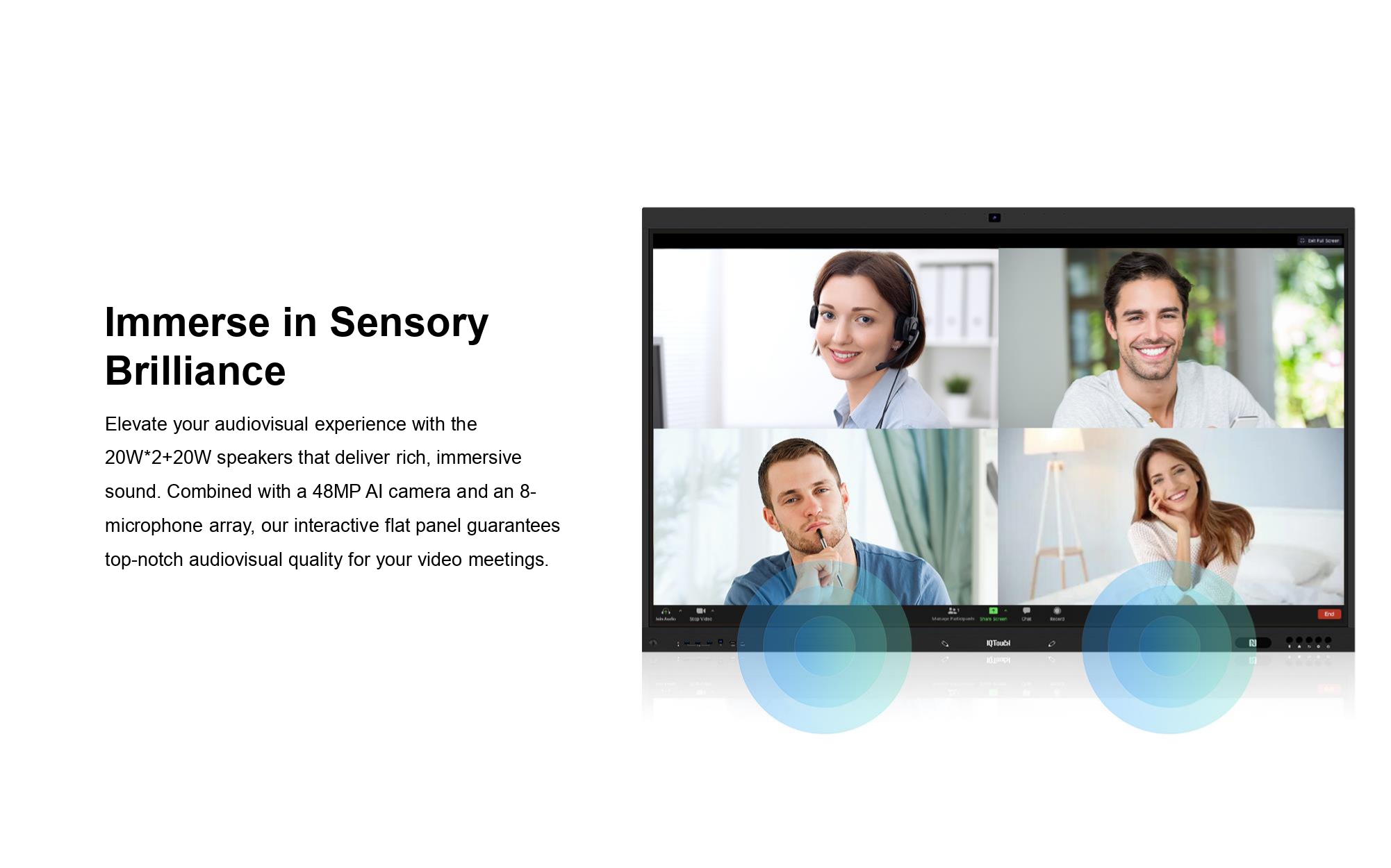 IQTouch TB1300 Touch Panel - IQTouch Malaysia | Smart Meeting Room ...