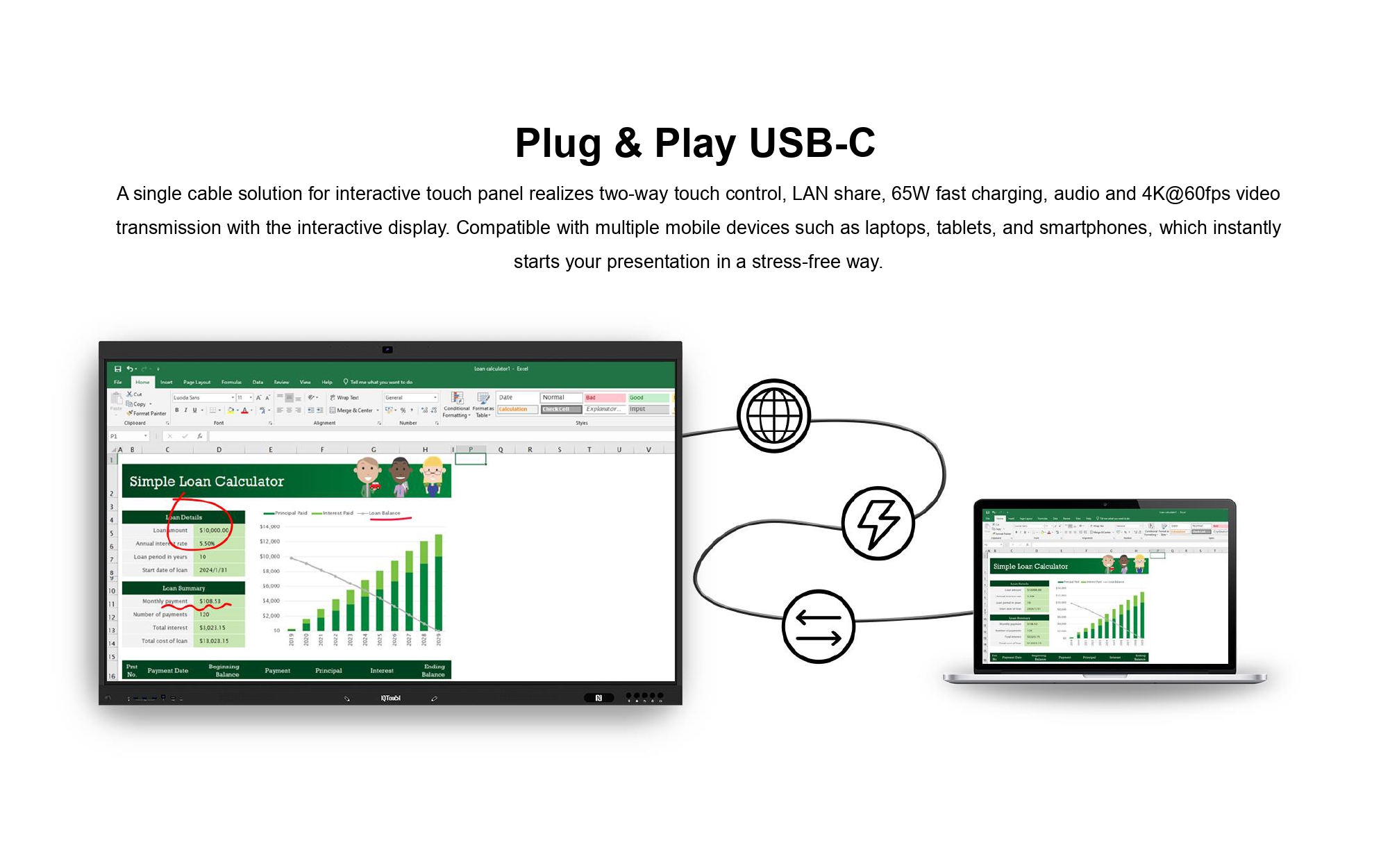 IQTouch TB1300 Touch Panel - IQTouch Malaysia | Smart Meeting Room ...